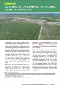 Implementasi SVLK pada Hutan Tanaman Industri di 6 Provinsi